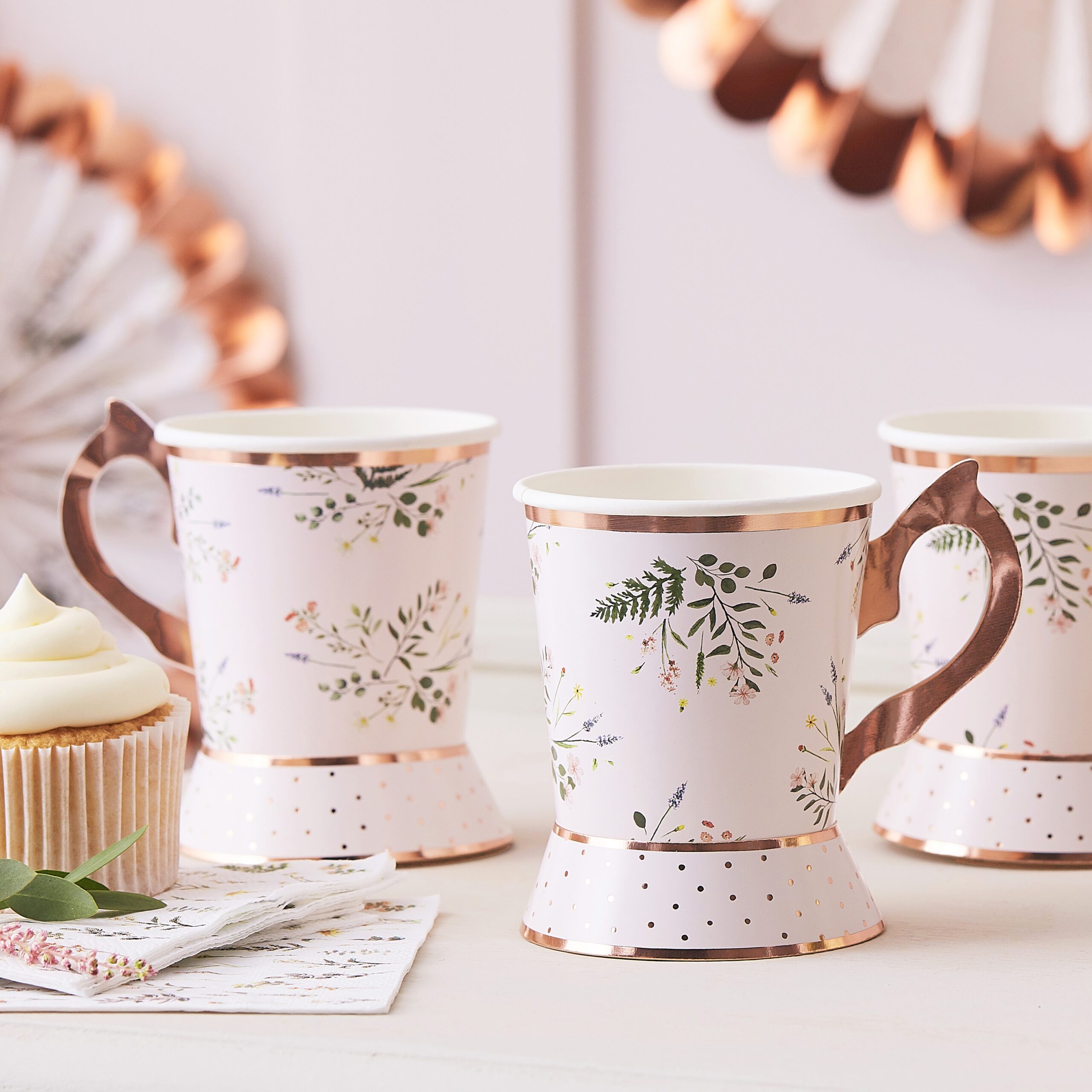 Afternoon Tea Party Cups 8τμχ - Gamolista